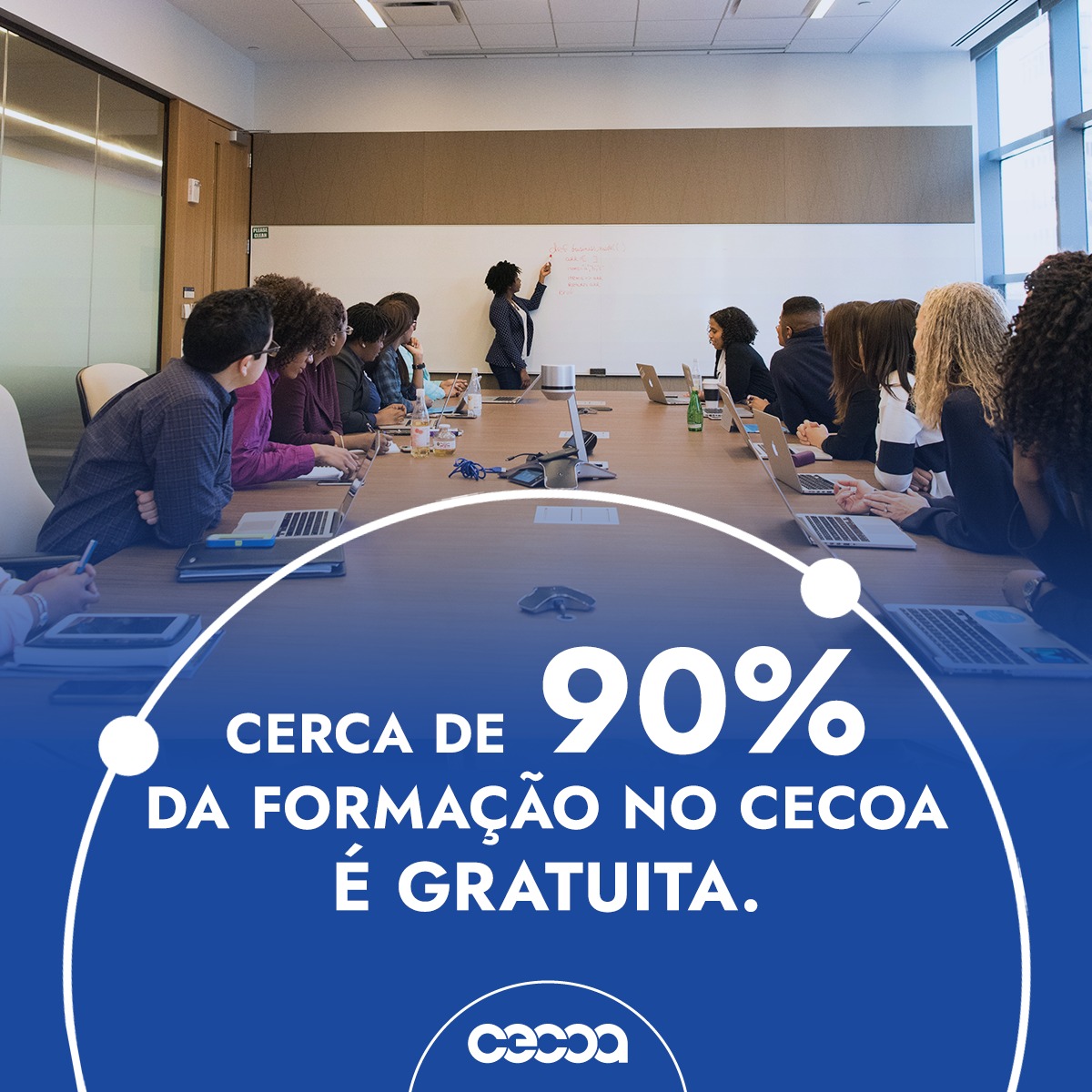 Cerca de 90% da formação no CECOA é gratuita | CRC Virtual