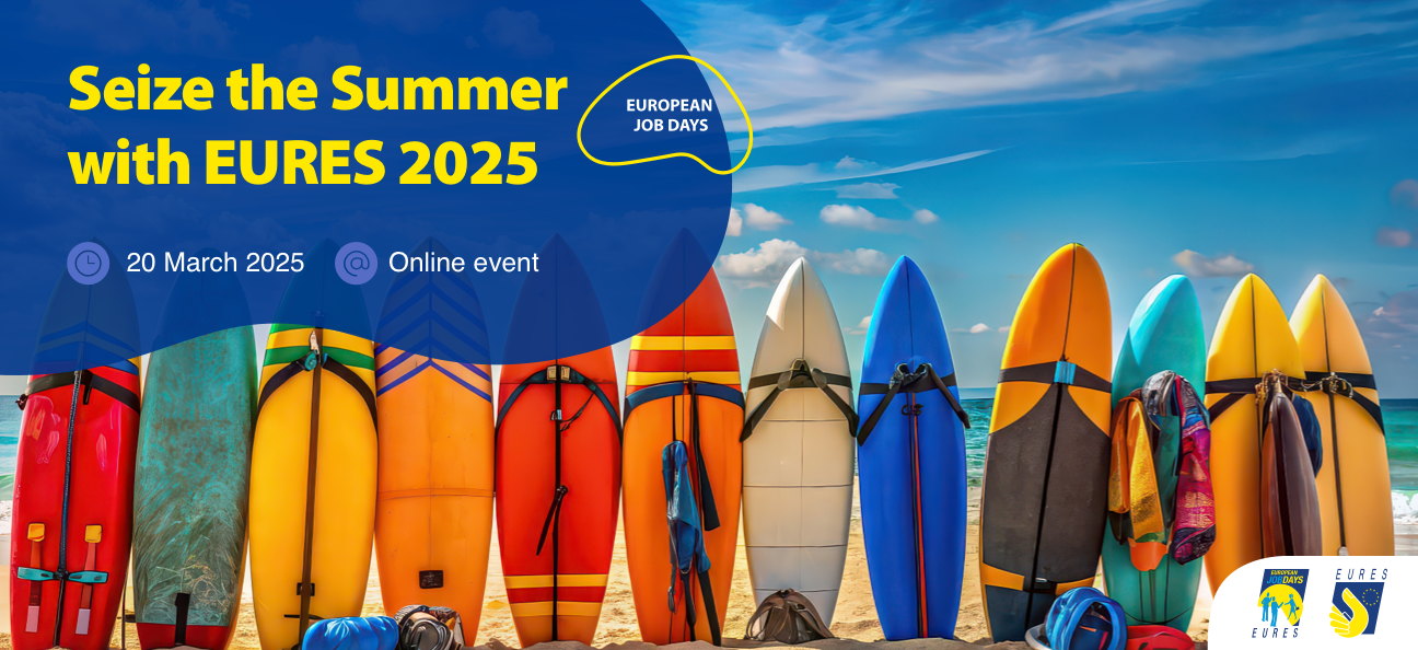 Está a chegar o SEIZE THE SUMMER with EURES | CRC Virtual